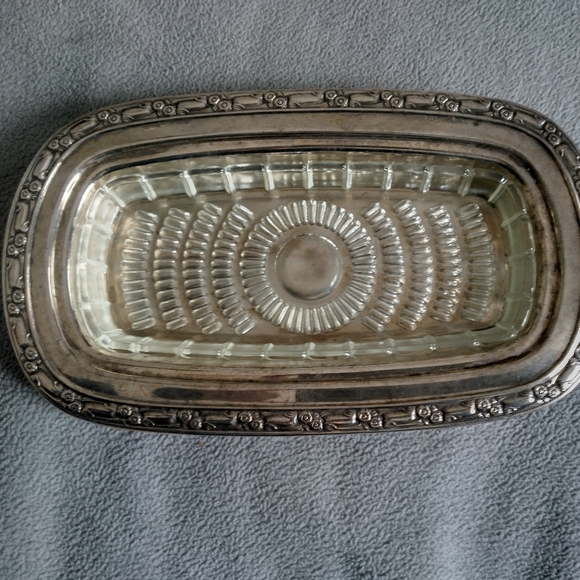 Oneida | Dining | Oneida Silversmiths Vintage Butter Dish | Poshmark